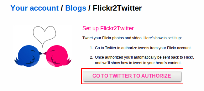 Cómo enviar imágenes de Flickr a Twitter automáticamente