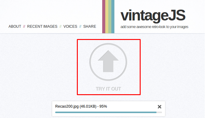 Vintagejs: efectos retro en tus fotografías