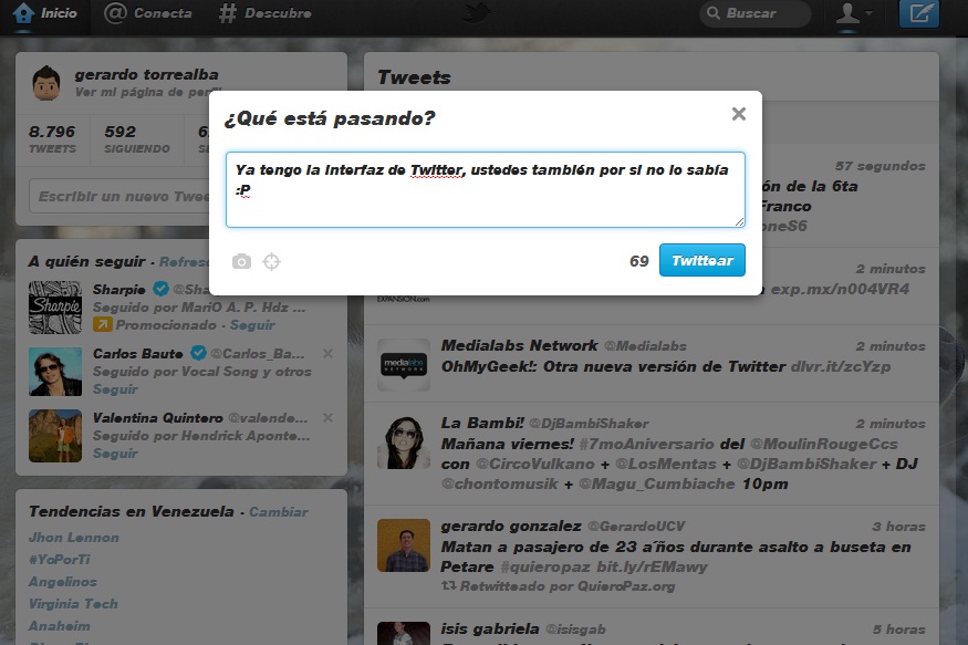 Cómo activar el nuevo Twitter ahora