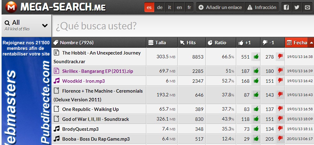 Mega Search, aparece el primer buscador de MEGA