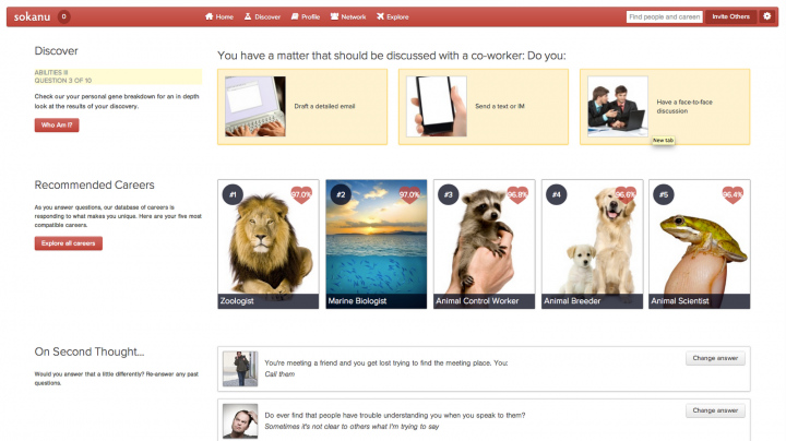 Sokanu: una guía para ayudarte a conseguir tu carrera profesional ideal